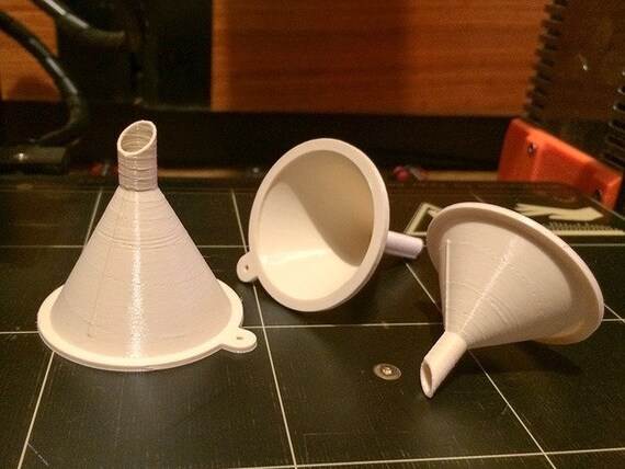 Parametric Funnel. STL File for 3D Printing Digital - Etsy