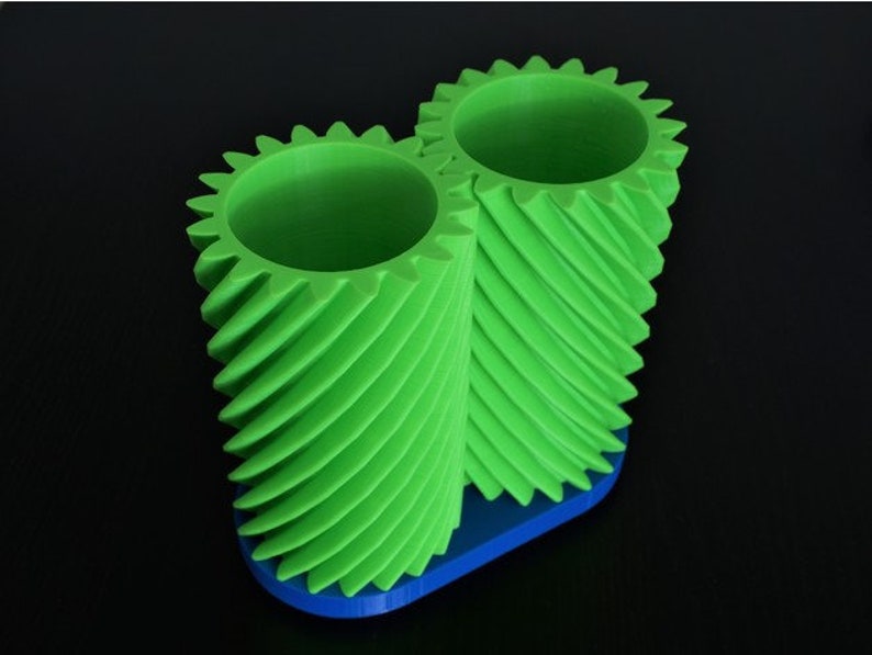 Helical Gear Cups. STL File for 3D Printing Digital - Etsy