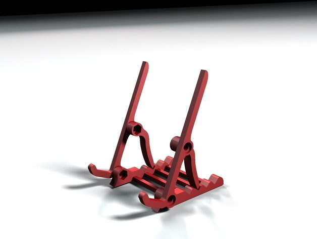 Robust Adjustable Tilt Tablet Stand. STL File for 3D Printing - Etsy ...