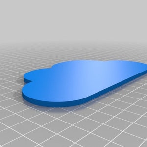 Weather Forecast Cloud. STL File for 3D Printing - Digital Download. - Etsy
