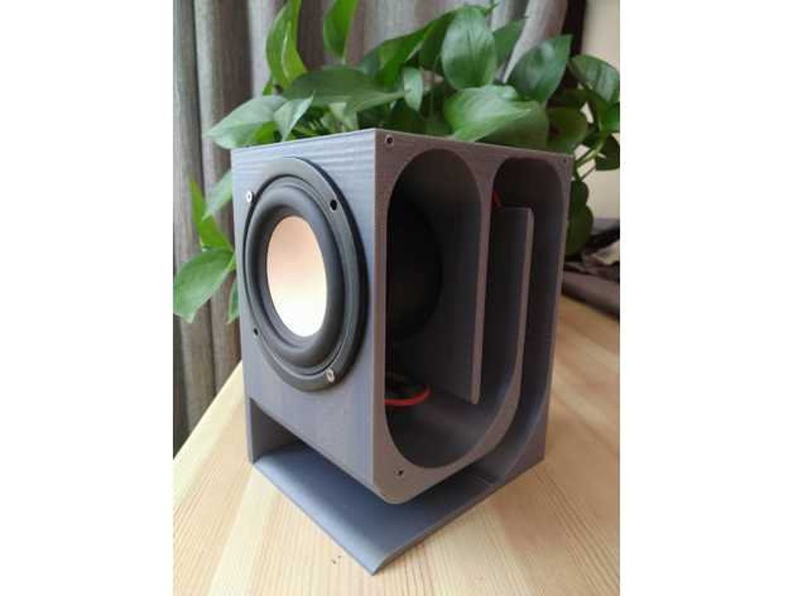 Hifi Maze Speaker Audio Box. STL File for 3D Printing - Digital ...