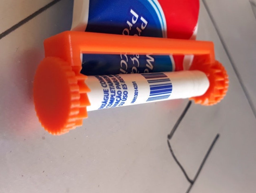 Minimalistc Toothpaste Saver or Tube Squeezer. STL File for 3D Printing ...