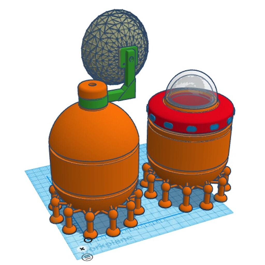 Mechanical Salt and Pepper Shaker. STL File for 3D Printing - Etsy