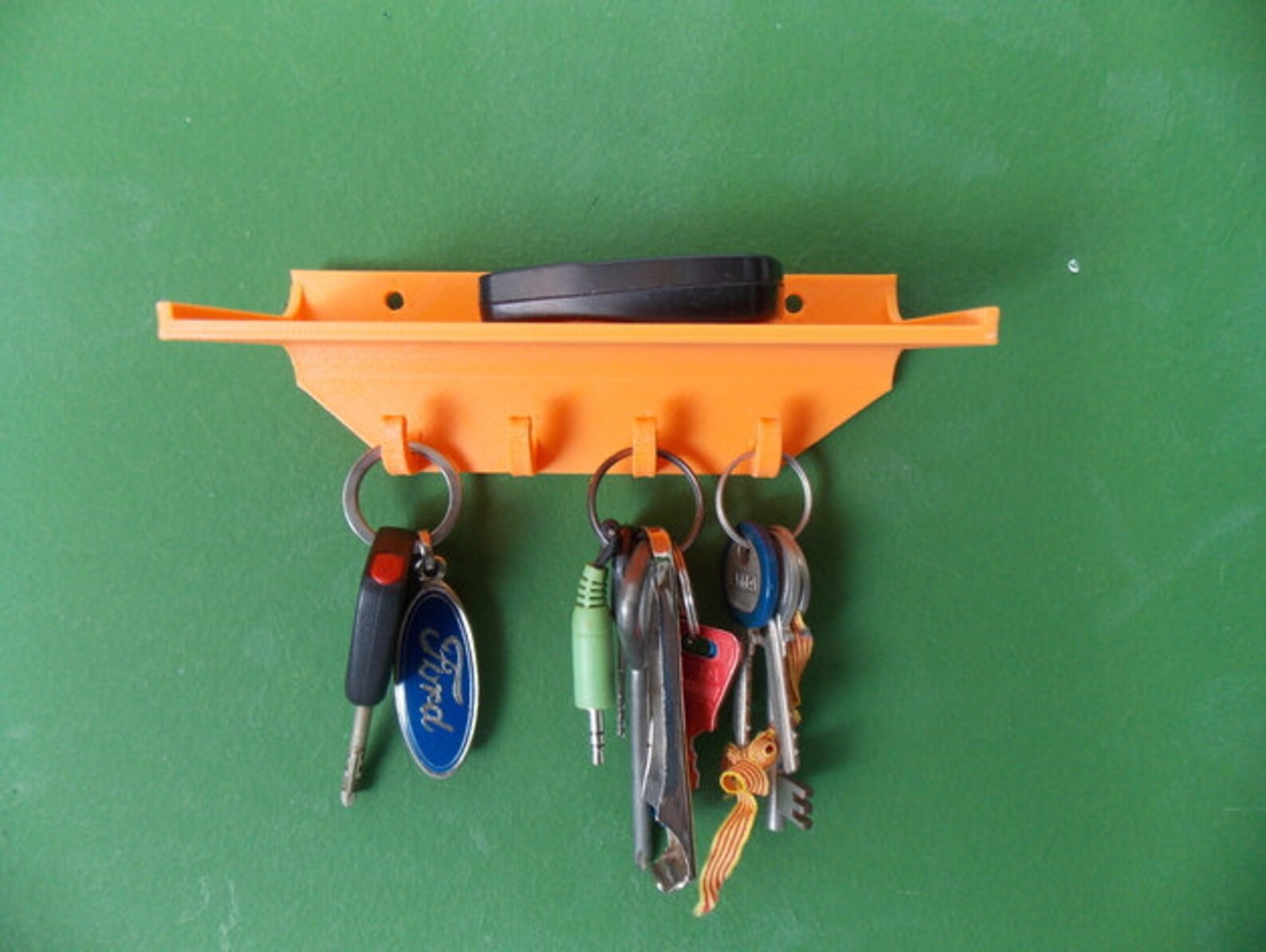 Key Holder With Shelf. STL File for 3D Printing Digital - Etsy