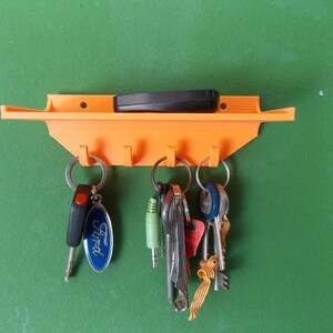 Key Holder With Shelf. STL File for 3D Printing - Digital Download. - Etsy
