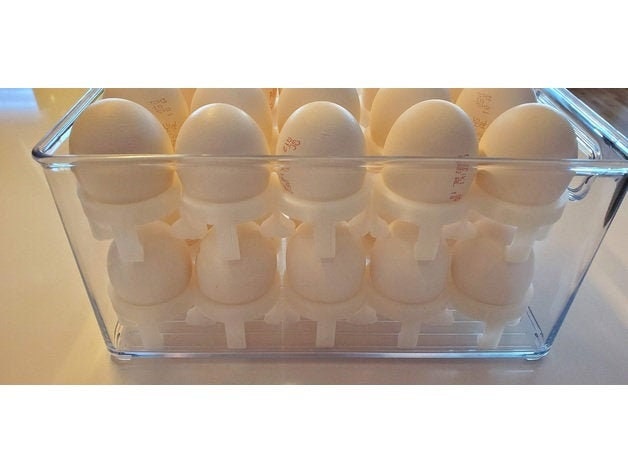 Egg Tray Stackable. STL File for 3D Printing Digital - Etsy