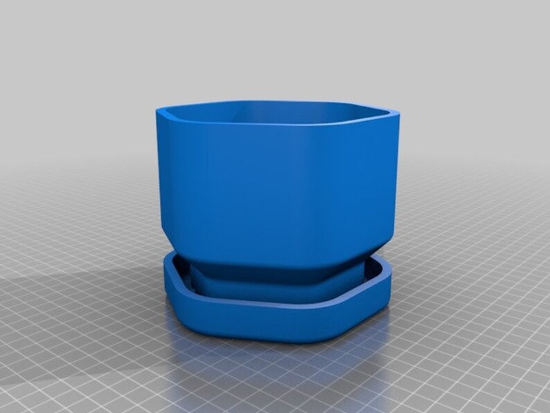 Yet Another Plant Pot set. STL File for 3D Printing Digital Download ...