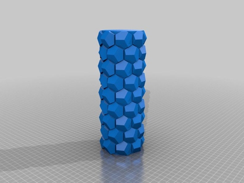 Honeycomb Vase Parametric. STL File for 3D Printing Digital - Etsy
