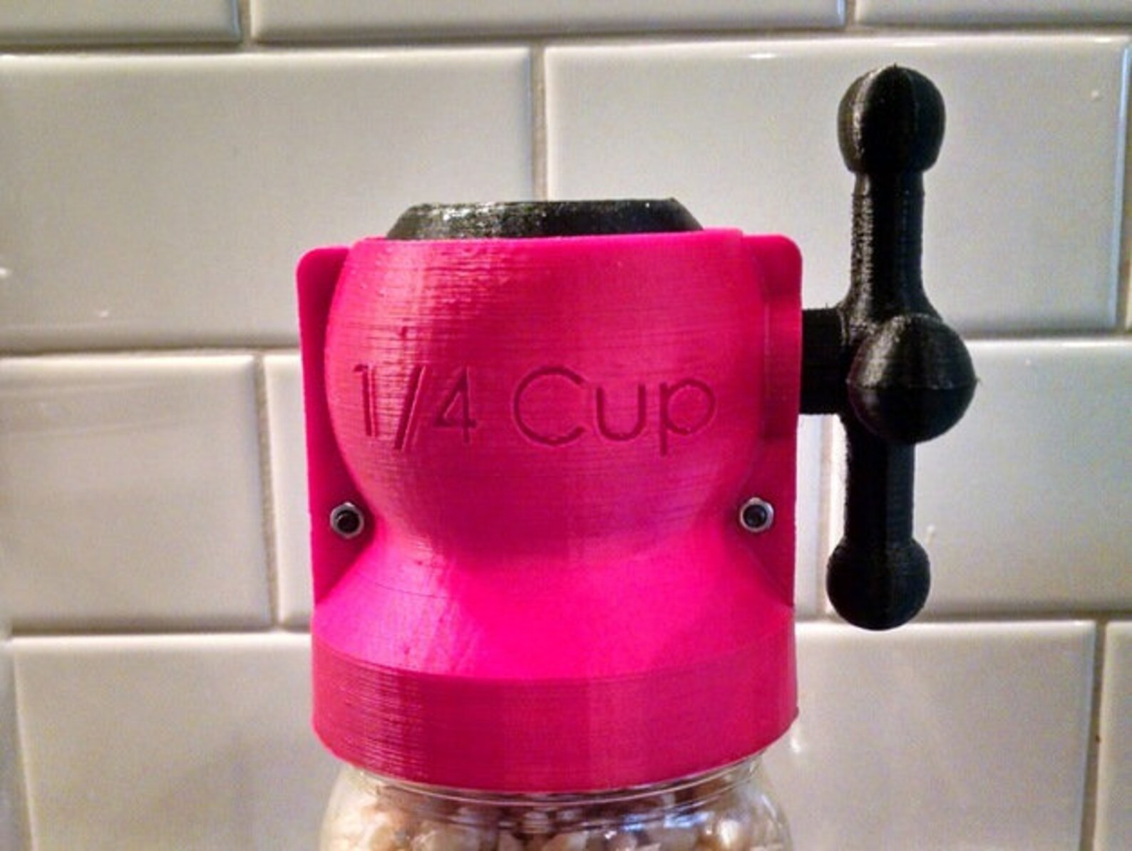 Mason Jar Dispenser. STL File for 3D Printing Digital - Etsy