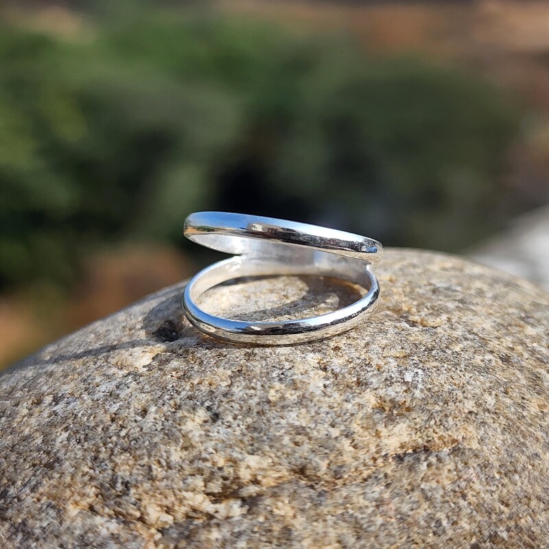 Silver Knuckle Ring - Etsy