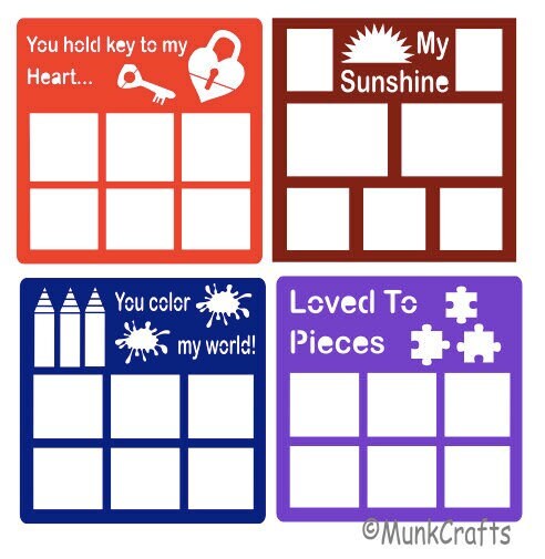 Scrapbook Overlay Svg/layout Svg/scrapbook SVG Digital File/scrapbook ...