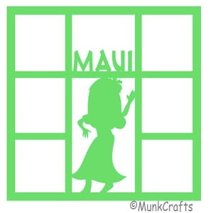 Hawaii Layout Svg/hawaii Svg Overlay/hawaii Svg/scrapbook Layout Svg ...