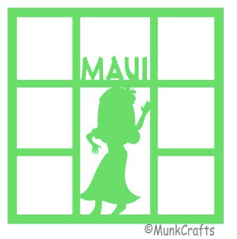 Hawaii Layout Svg/hawaii Svg Overlay/hawaii Svg/scrapbook Layout Svg ...