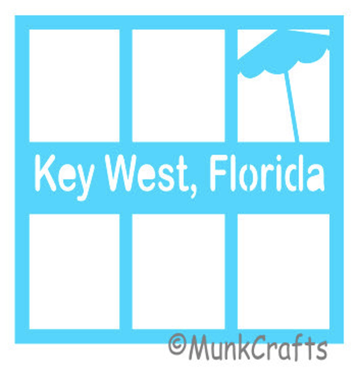 Florida Scrapbook Overlay/florida Layout Svg/scrapbook SVG (digital ...