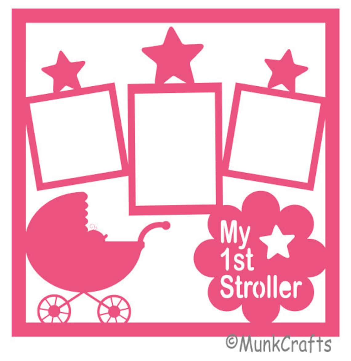Baby's First Scrapbook/baby Boy/baby Girl/first Steps/first Crawl/first ...