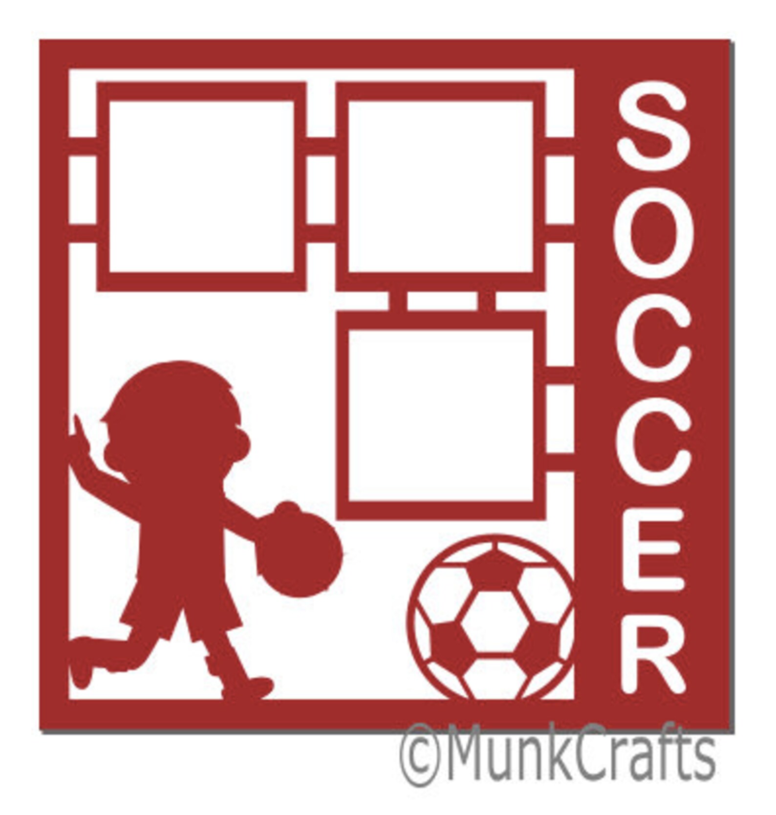 Soccer Layout Svg/soccer Overlay Svg/soccer SVG Digital File/svg for ...