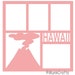 Hawaii Layout Svg/hawaii Svg Overlay/hawaii Svg/scrapbook Layout Svg ...