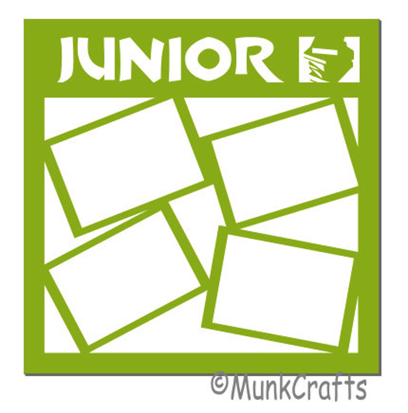 College Years Freshman/sophomore/junior/senior Scrapbook Overlay SVG ...