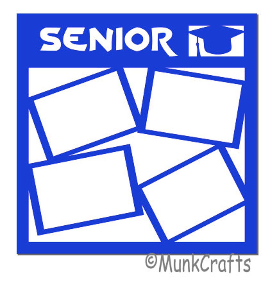 College Years Freshman/sophomore/junior/senior Scrapbook Overlay SVG ...
