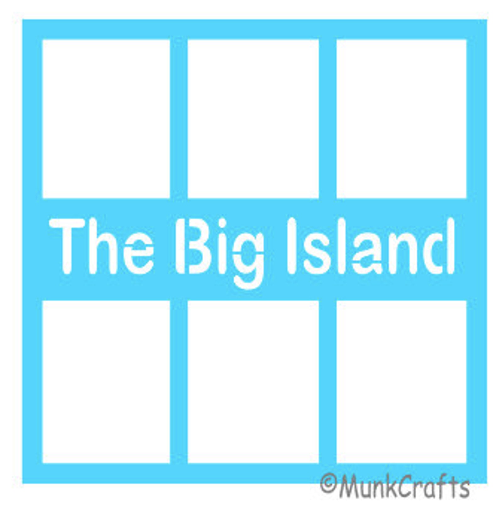 Hawaii Layout Svg/hawaii Svg Overlay/hawaii Svg/scrapbook Layout Svg ...
