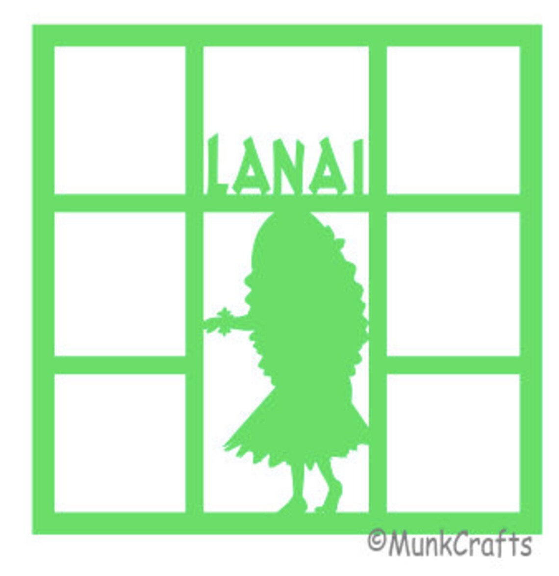 Hawaii Layout Svg/hawaii Svg Overlay/hawaii Svg/scrapbook Layout Svg ...