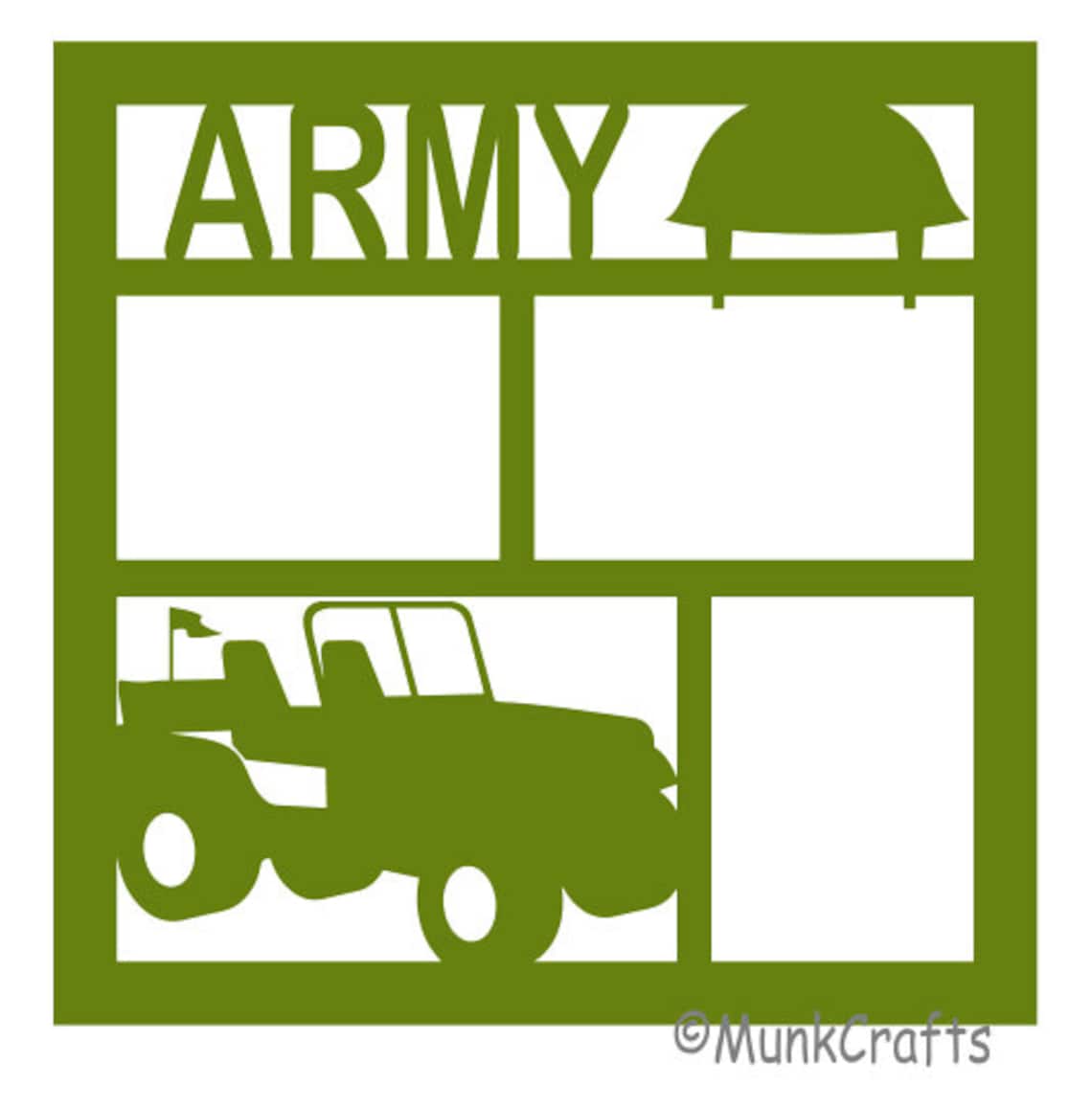 Military Layout Svg/military Scrapbook Svg File/army Svg/marines Svg ...