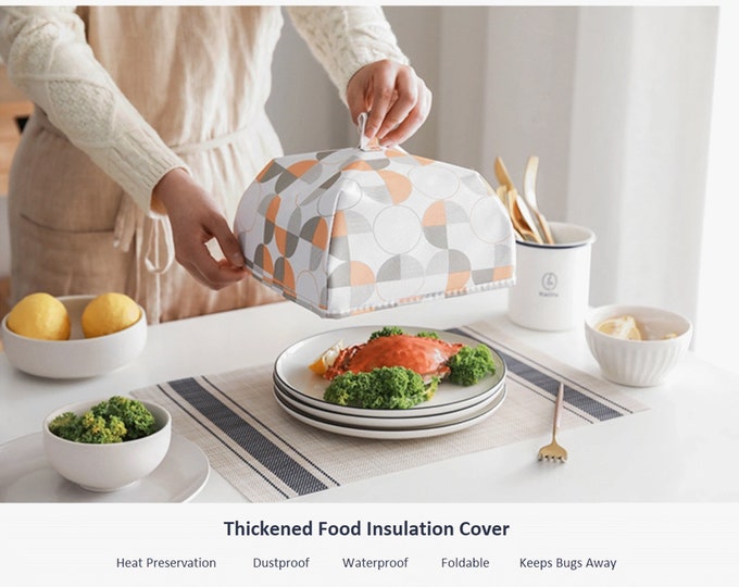 2 Pack Insulated Food Cover Food, Keeps Food Warmer, Food Umbrella ...