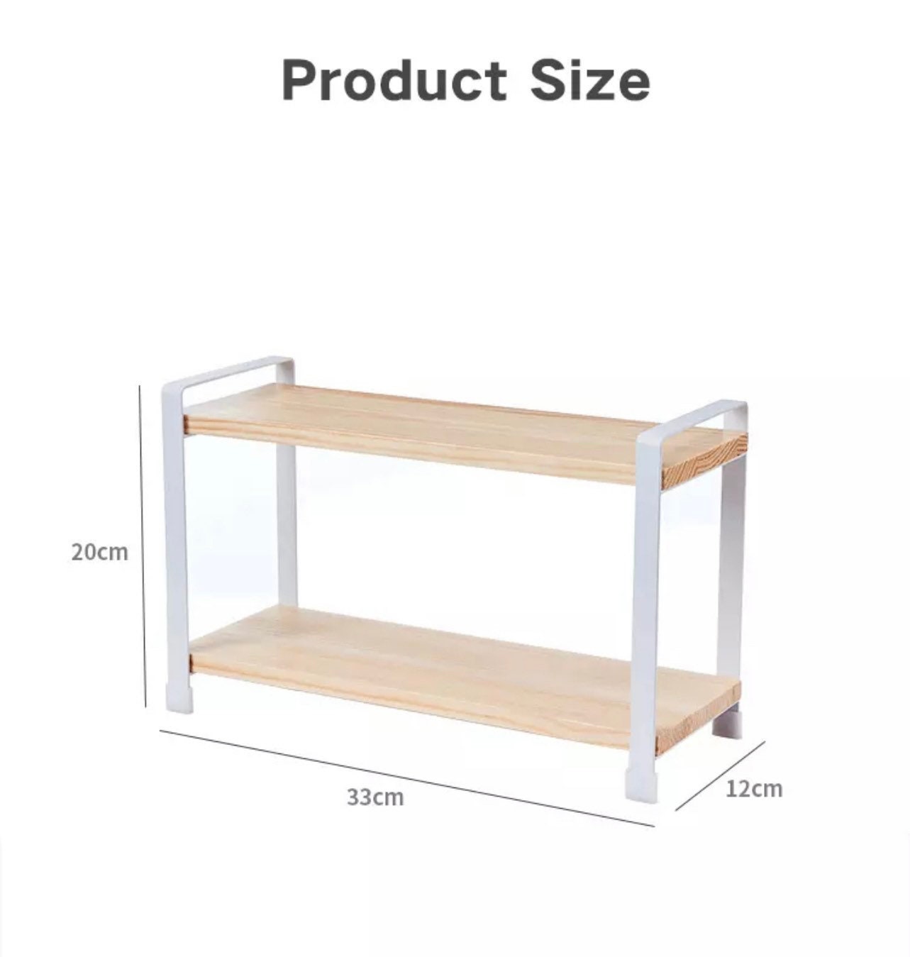 2 Tier Shelf Organizer Rack - Etsy