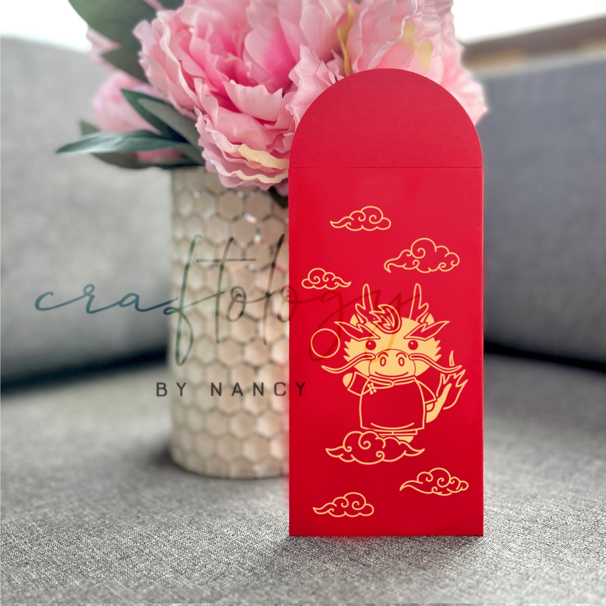 10 Lunar New Year Red Envelope Year of the Snake, 2025 CNY Red Pocket ...