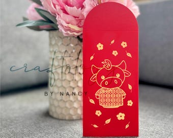 10 Lunar New Year Red Envelope Year of the Snake, 2025 CNY Red Pocket ...
