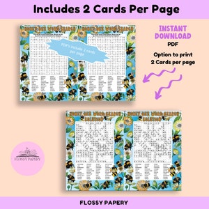 Honey Bee Word Search Printable Puzzle (PDF) - Etsy