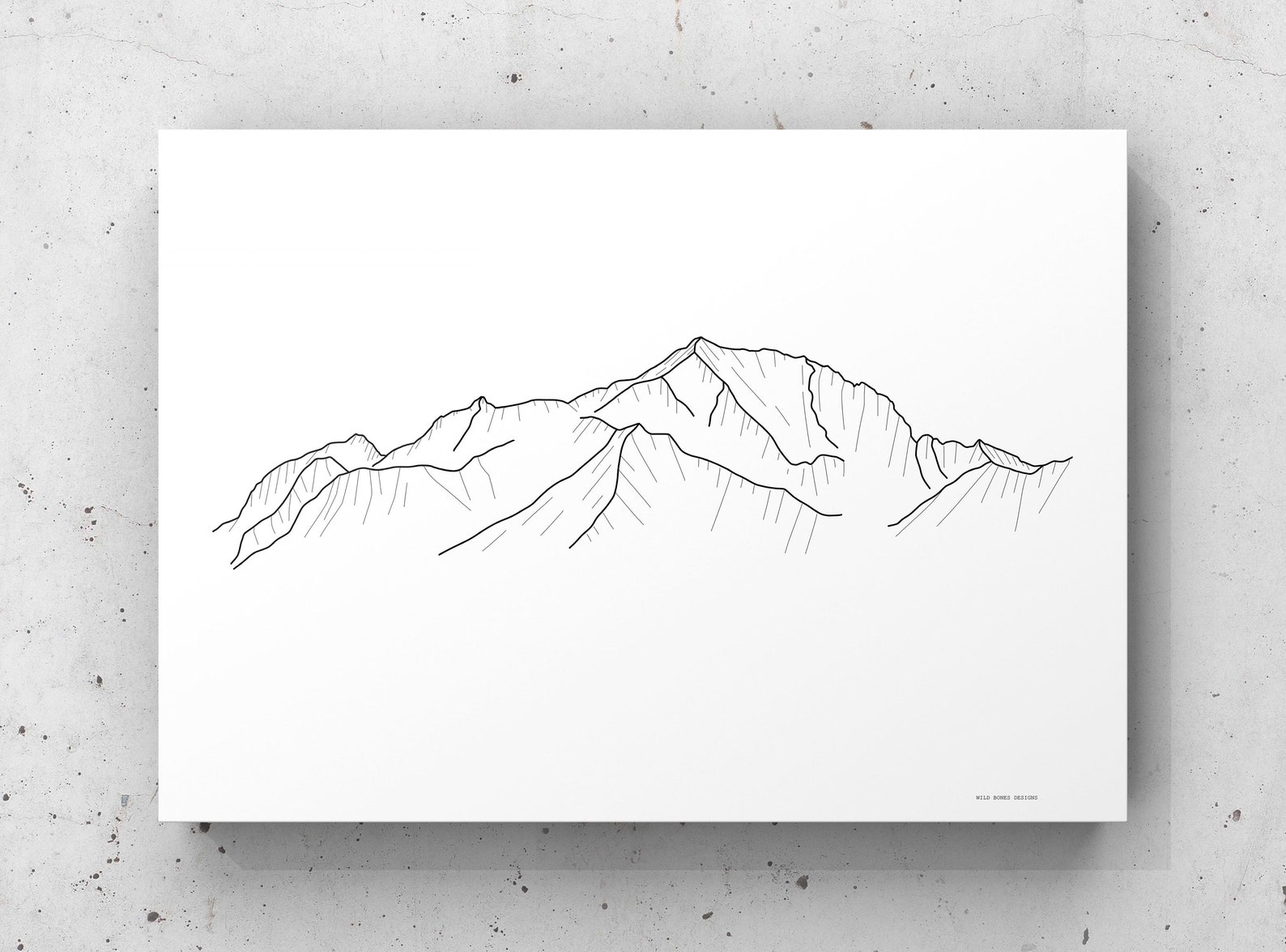 Mont Blanc Art -alps Art Print -mont Blanc Mountain -ski Poster ...