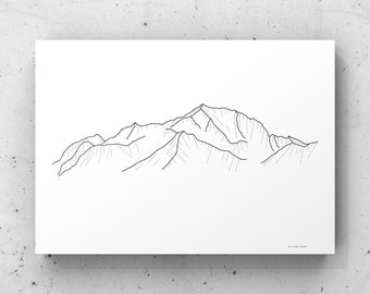 French Alps Art - Etsy