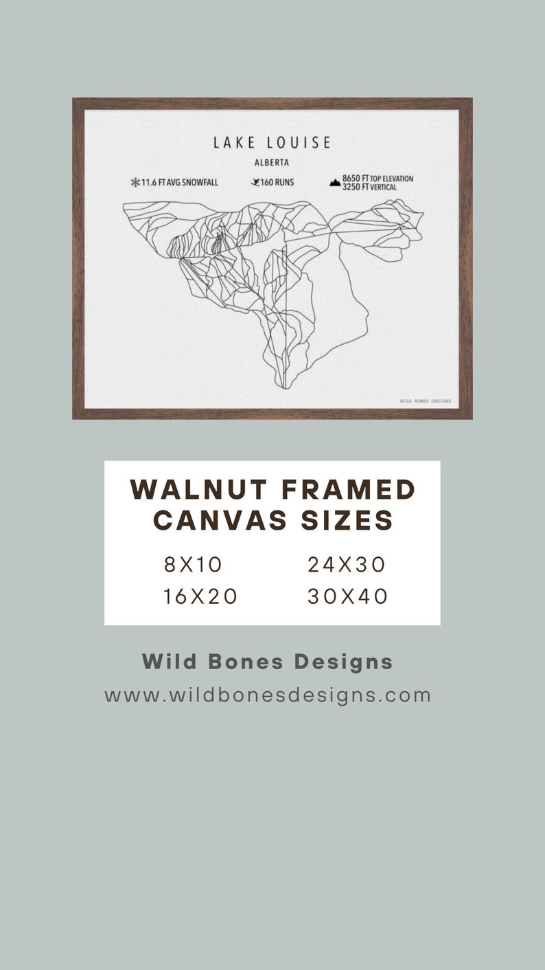 Ha Ling Peak Wall Art -ha Ling Art Print -ha Ling Mountain -landscape ...