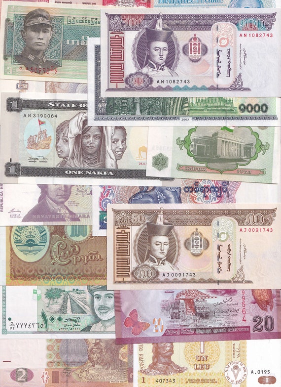 Notes Of Different Countries