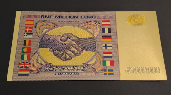 1000000 Euro Note