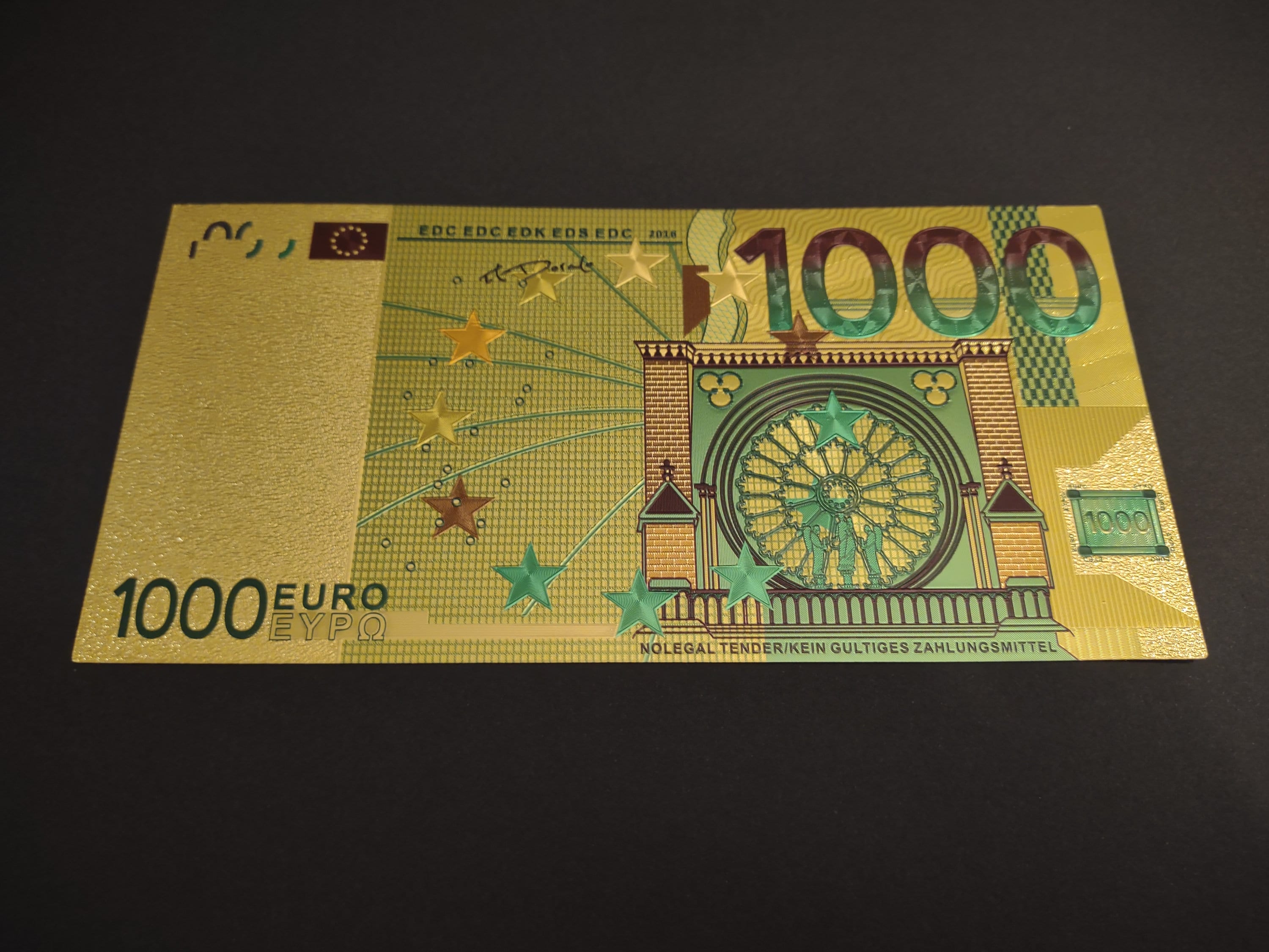 1000 euro note store