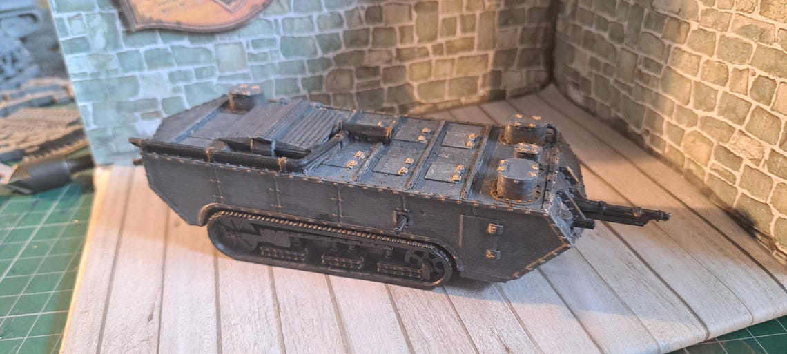 The Saint (st) Chamond Tank (28mm Bolt Action) - Etsy