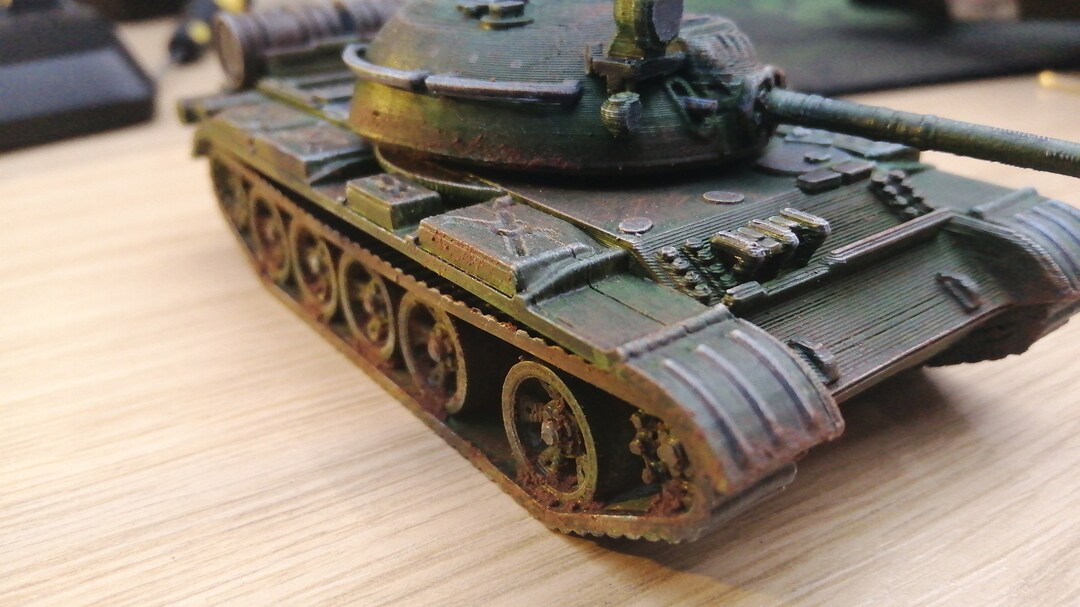 T55 Soviet Tank (28mm Bolt Action) - Etsy