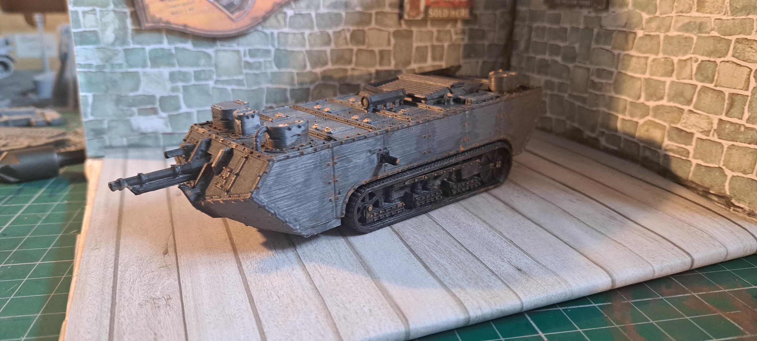 The Saint (st) Chamond Tank (28mm Bolt Action) - Etsy