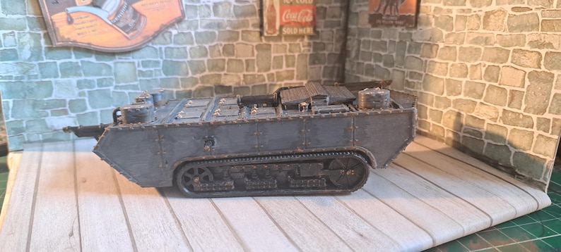The Saint (st) Chamond Tank (28mm Bolt Action) - Etsy