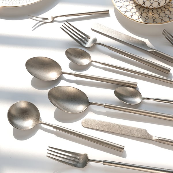 Modern Silverware - Etsy