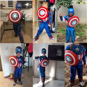Captain America Shield Kids Costume Superhero Cosplay Props - Etsy
