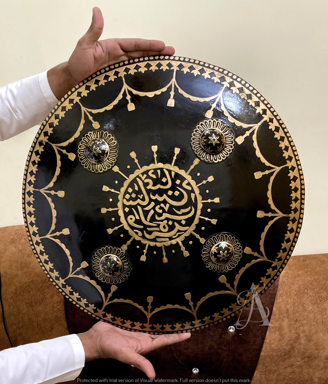 Handmade Medieval Islamic Shield Embossed Indo Persian Shield - Etsy