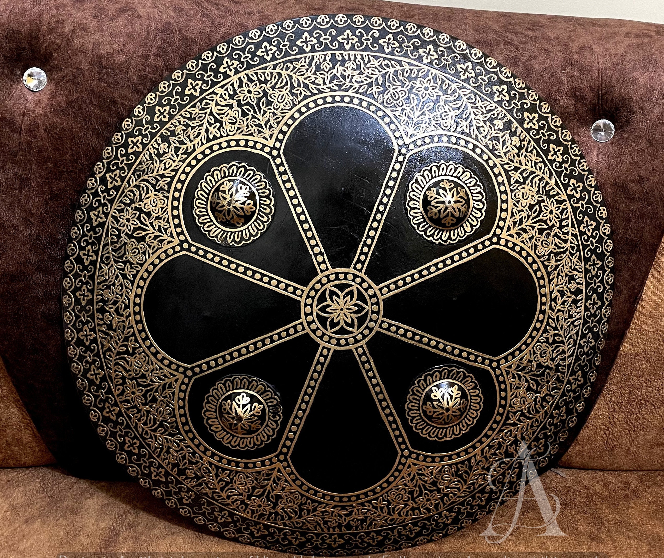 Handmade Medieval Islamic Shield Embossed Indo Persian Shield - Etsy