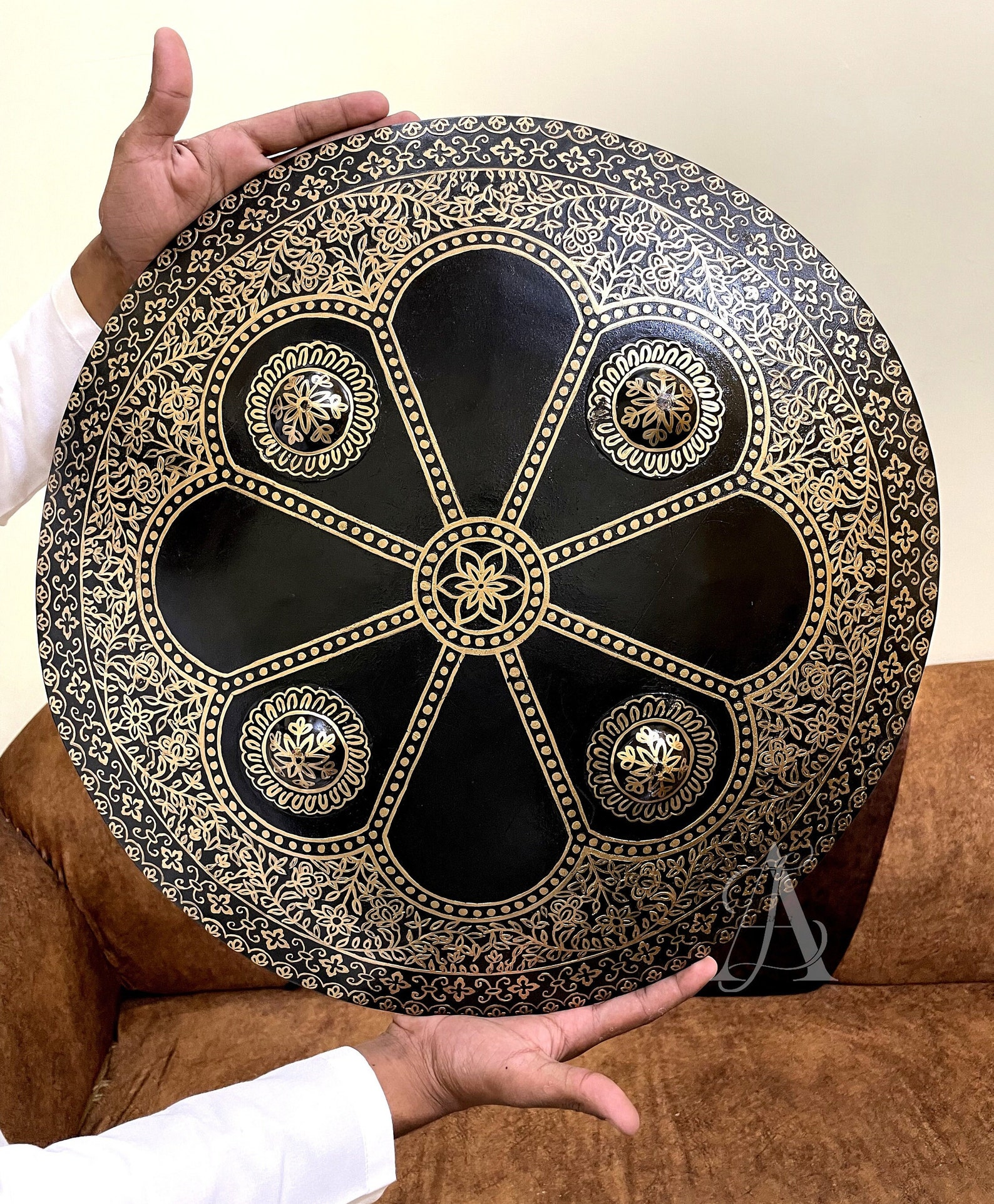 Handmade Medieval Islamic Shield Embossed Indo Persian Shield - Etsy