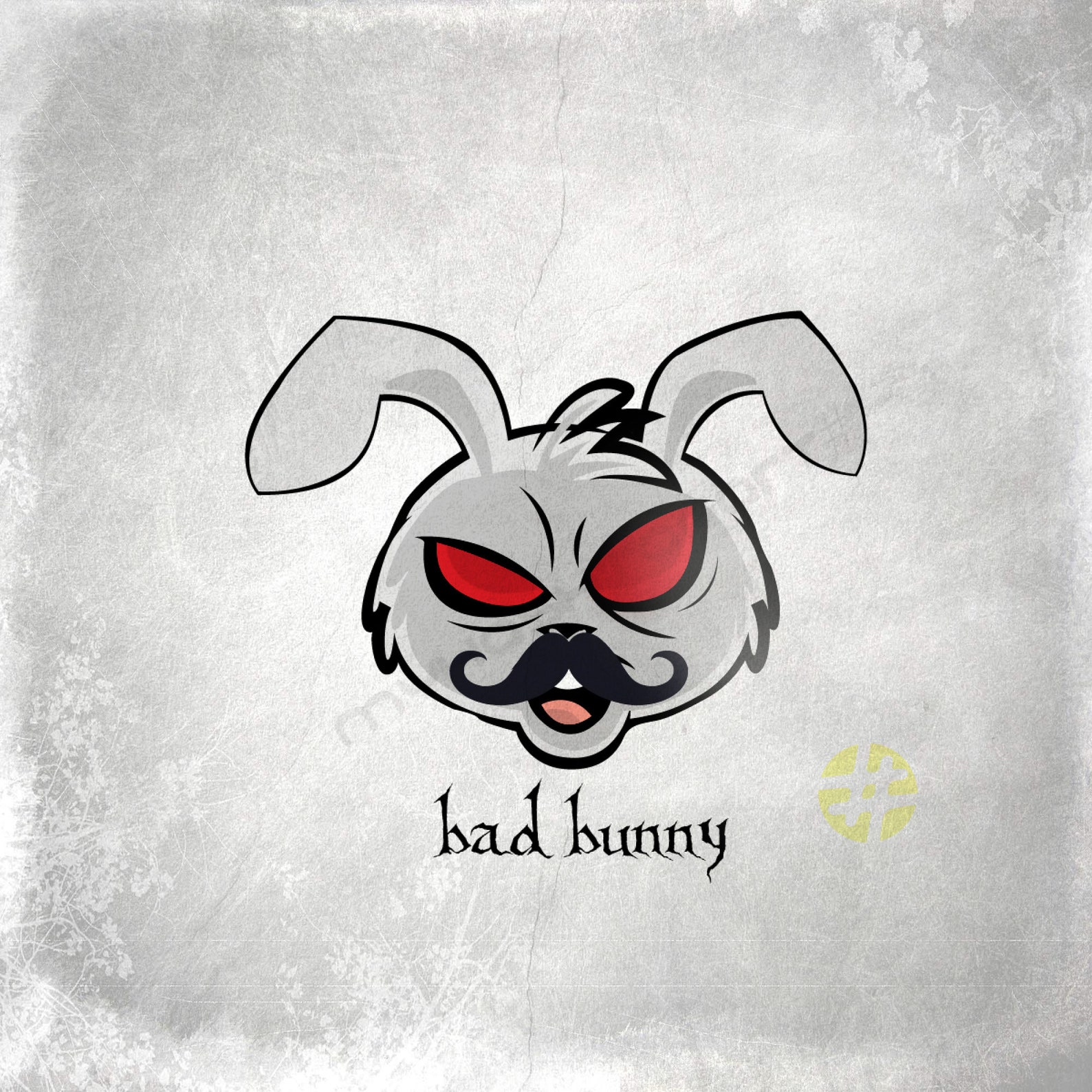 Bad bunny svg incluye malas imágenes de conejo resumen mal | Etsy