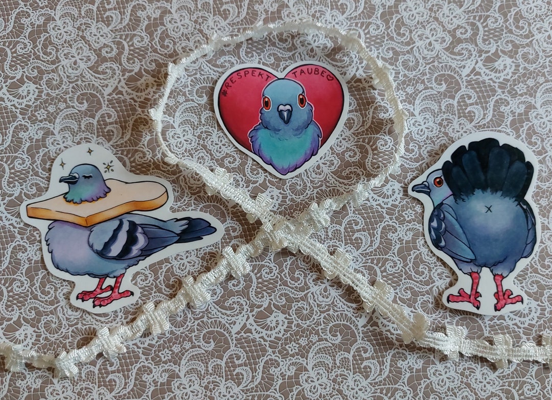 Taubensticker Respekt Für Tauben - Etsy