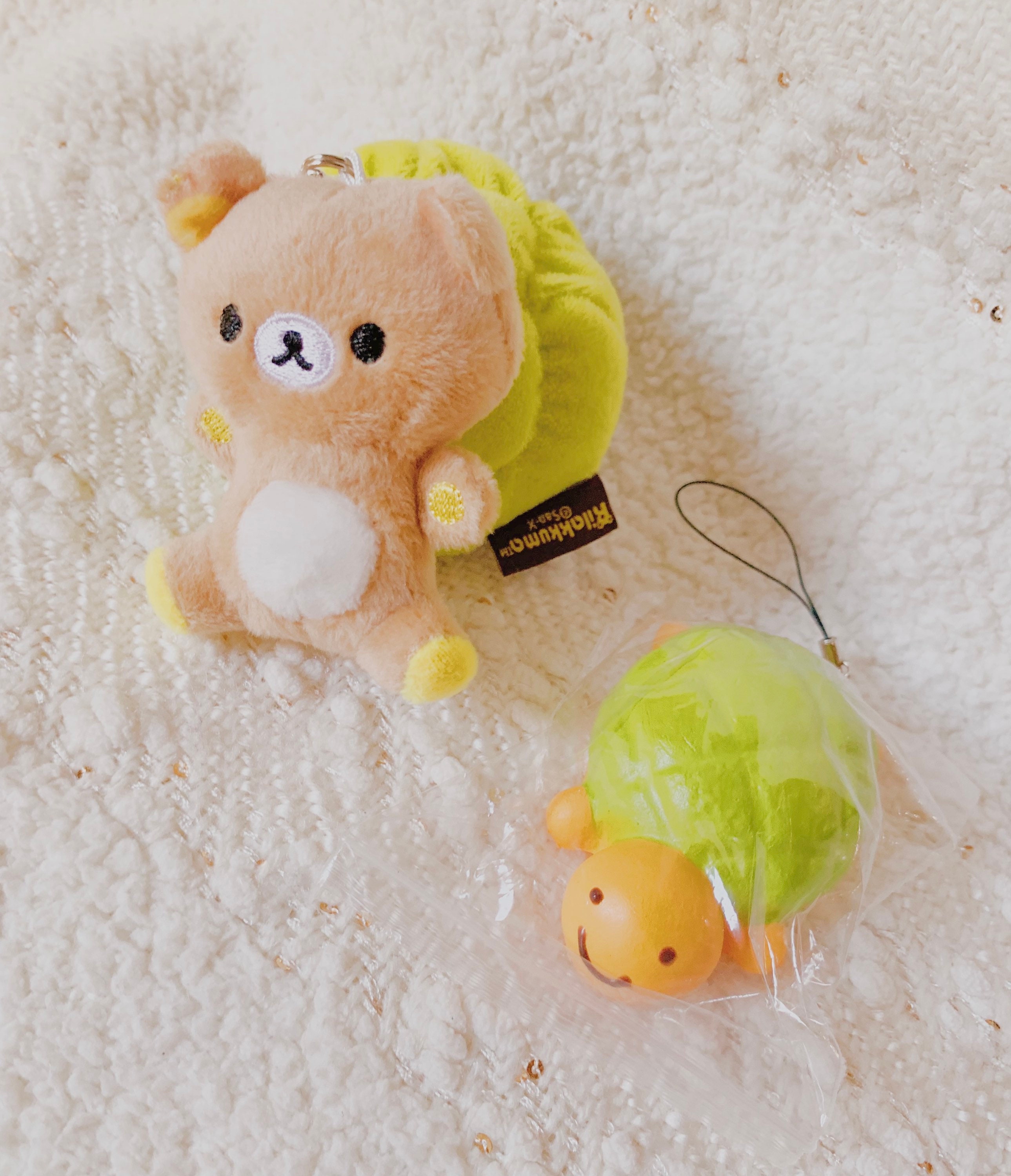 Melonpan Turtle Squishy Keychain - Etsy