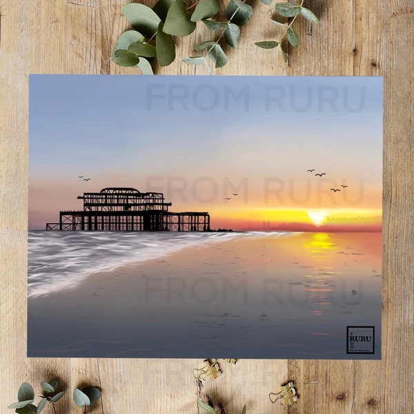 Brighton Pier - Etsy